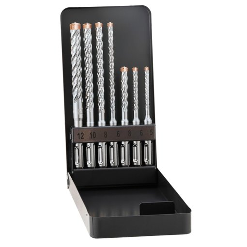 Alpen Sds Plus Hammerbohrer Satz Force X Km 7 7 Tlg Ø 5 0 8 0 X 110