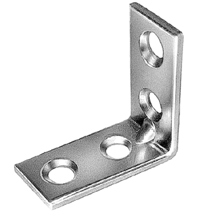 1 Stück Stuhlwinkel, Möbelwinkel, Metallwinkel galv.verzinkt, 30x30x1