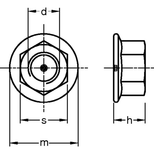 Flanschmuttern kaufen – Große Auswahl bei Schraubenluchs
