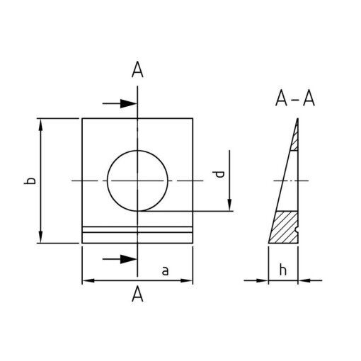 Keilscheiben DIN 435 14%